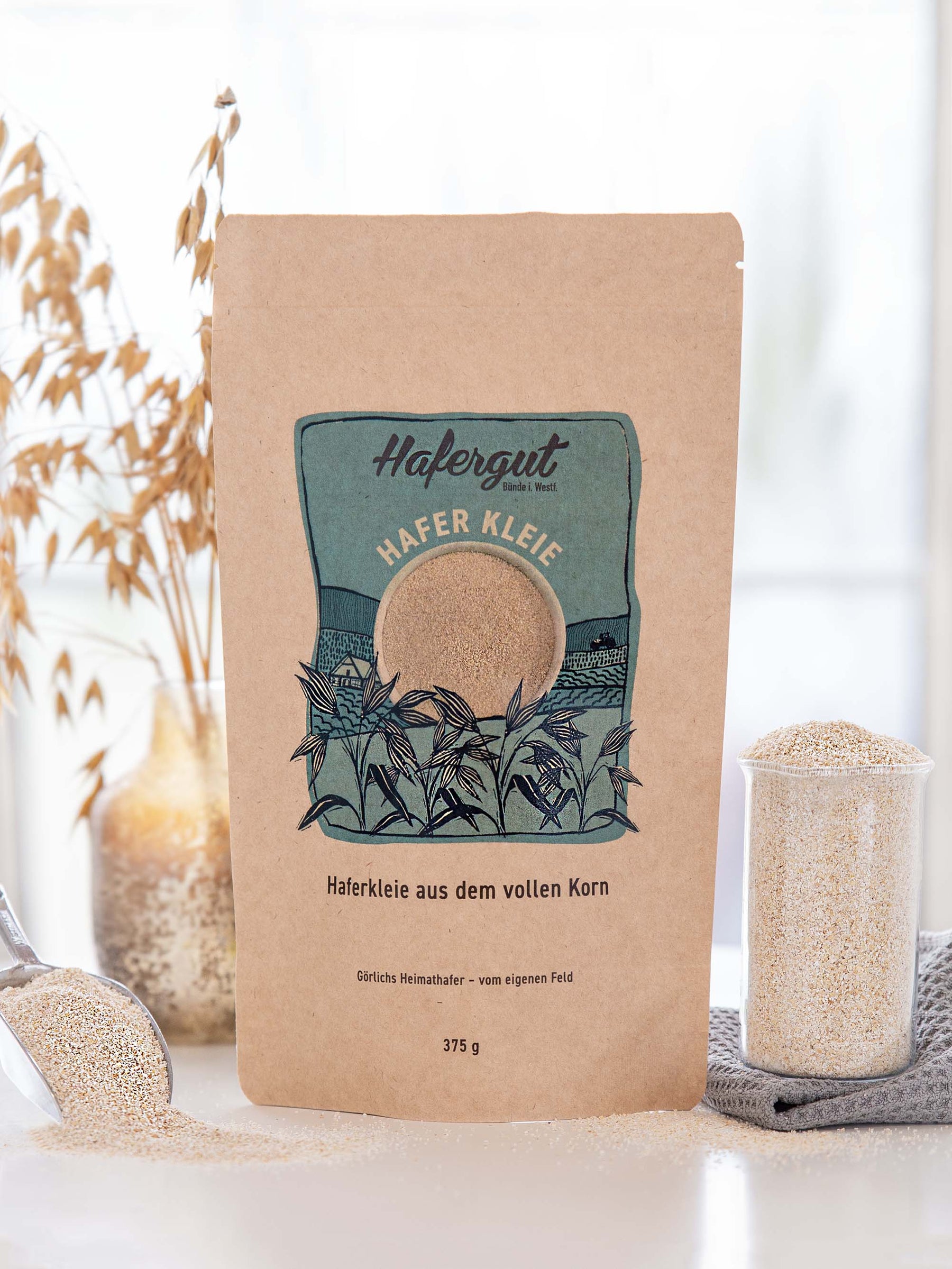 Hafer aus eigenem Anbau. Regionales Müsli & Granola.